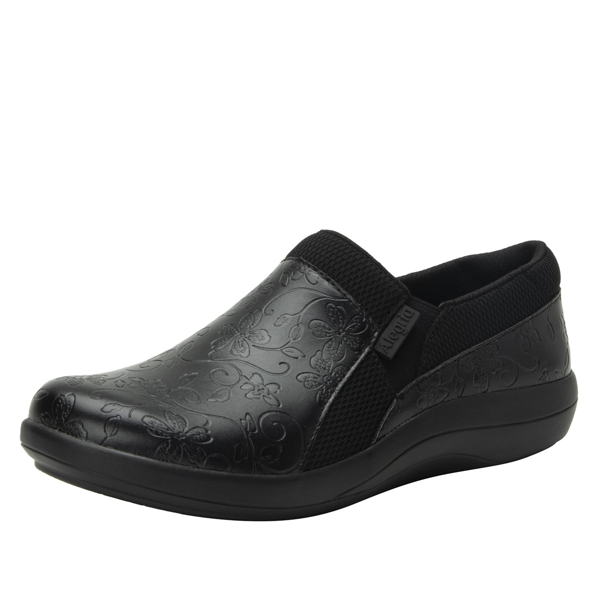 Alegria Duette Womens Embloom Black – Walking Comfort
