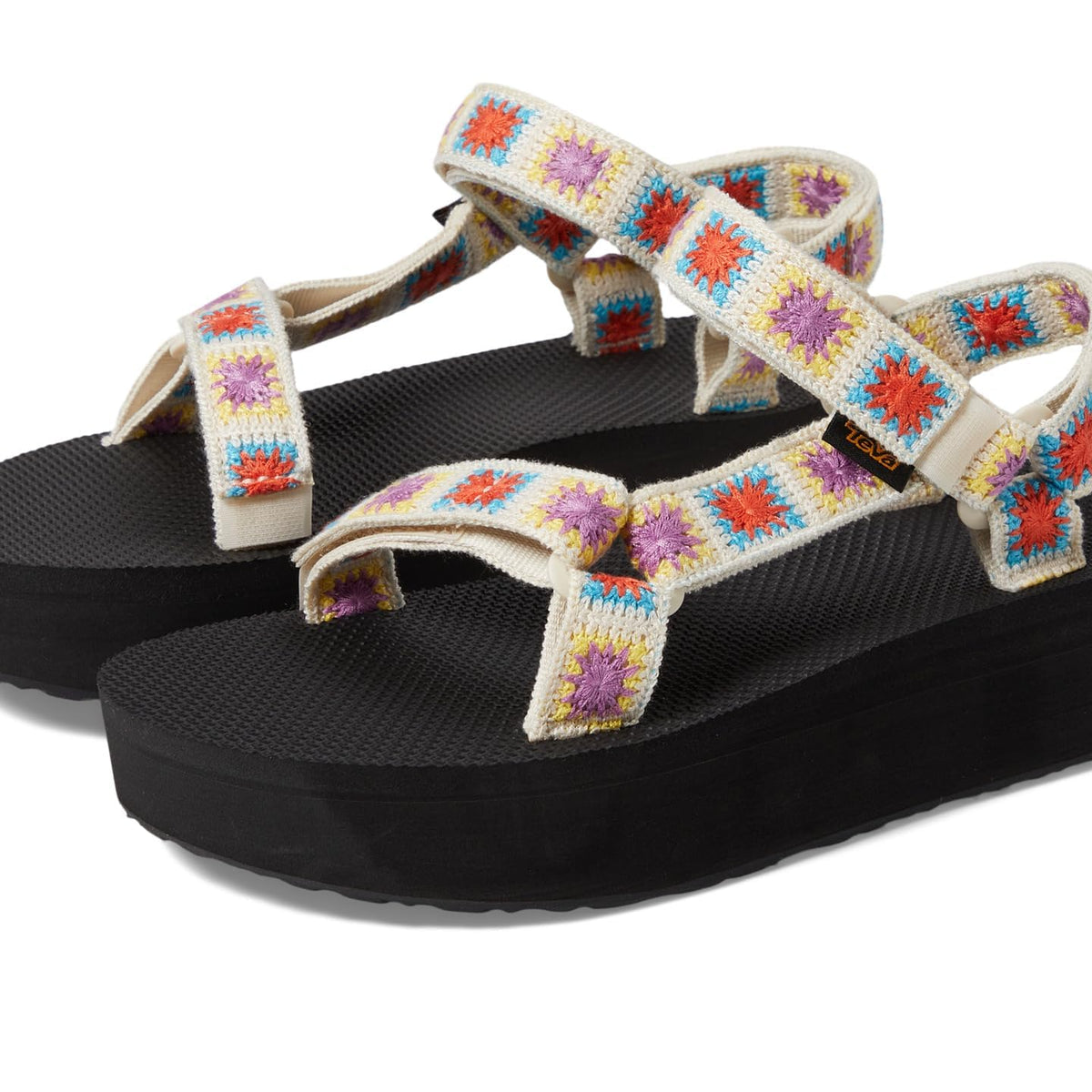 Teva Flatform Crochet Womens – Walking Comfort
