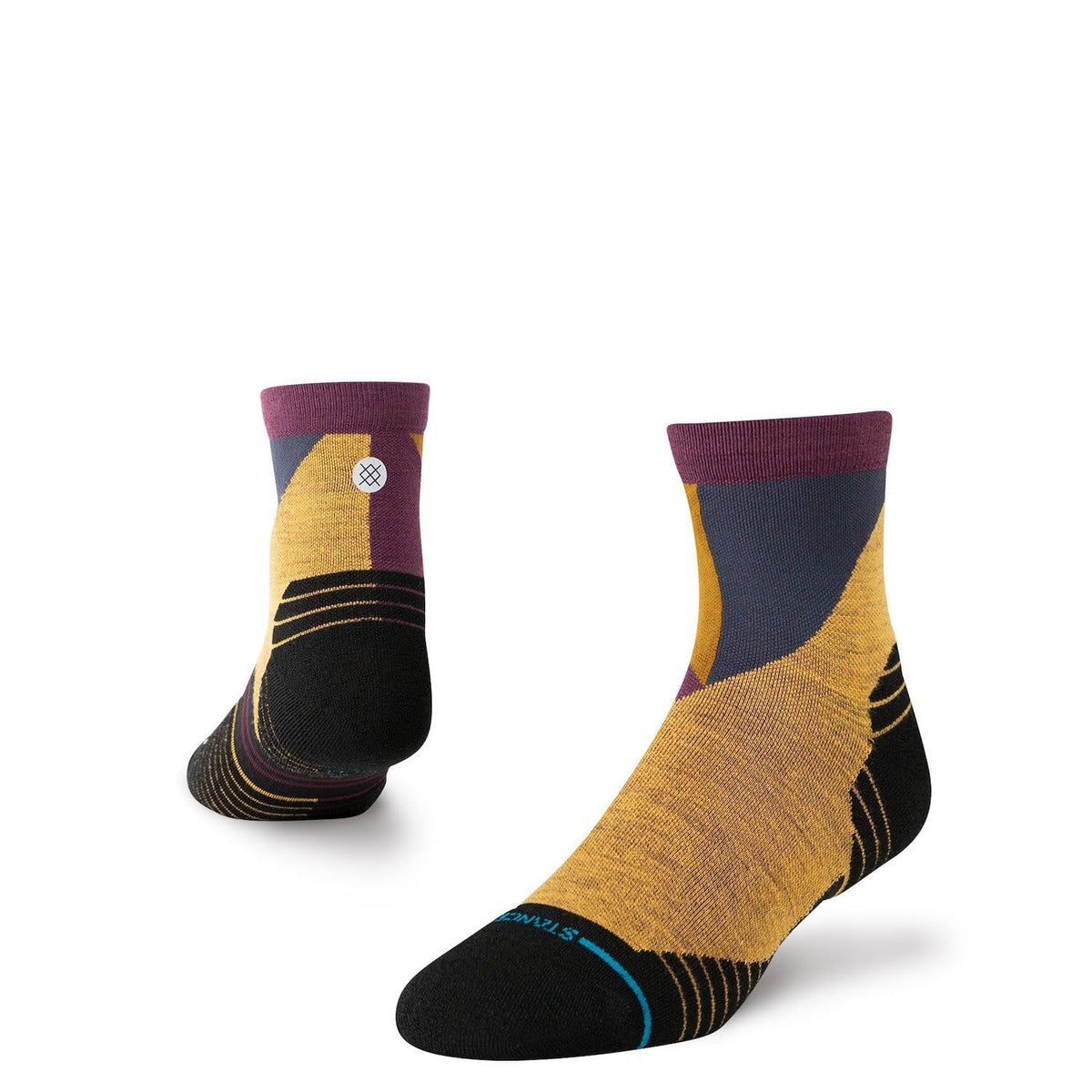Stance Vertical Wool Quarter Socks – Walking Comfort